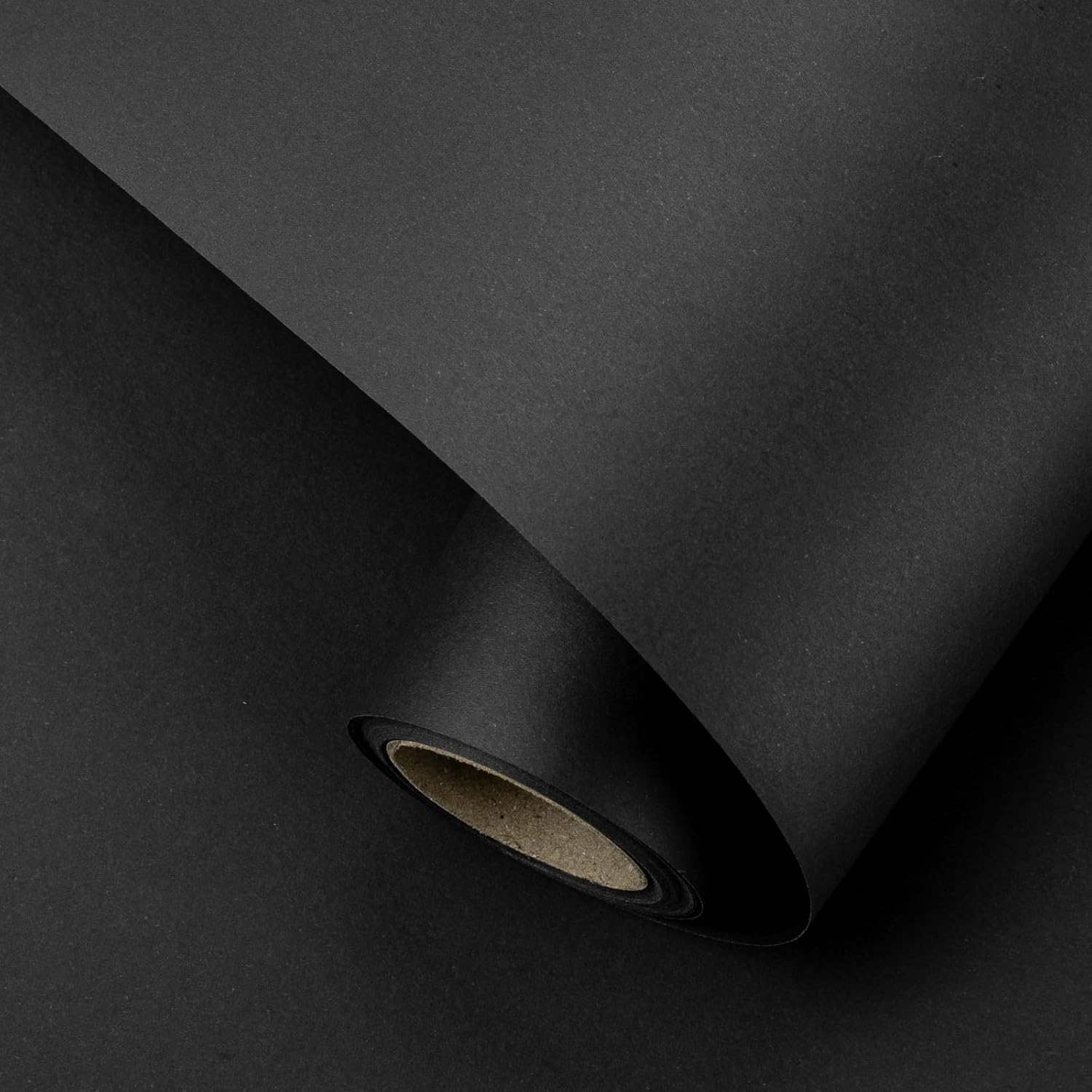 Black Kraft Paper Roll -Mini Roll- 17In X 32.8Ft(46.8Sqft) Recyclable ...