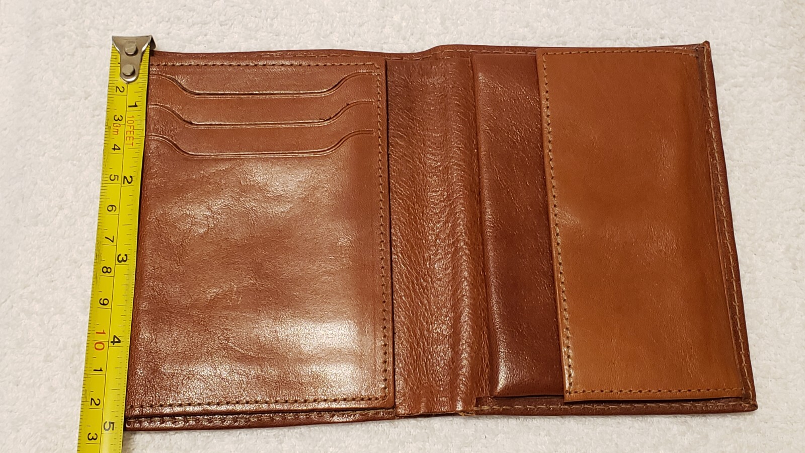 ECHT 2 PRYM LEATHER WALLET BI-FOLD VINTAGE | eBay