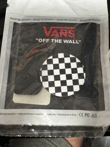Popsockets Checkerboard Black & White Phone Grip PopSocket Vans Brand ...