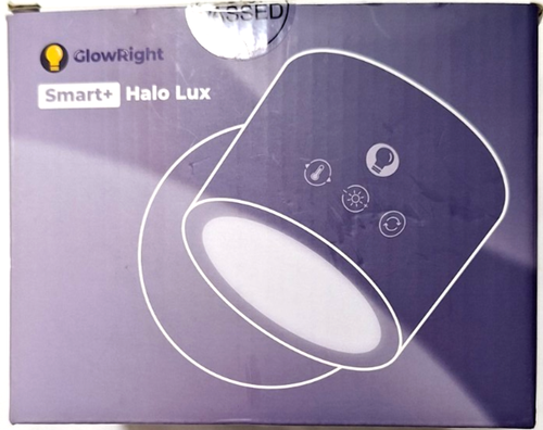 Glow Right Smart Halo Lux Smart Light White NIB | eBay