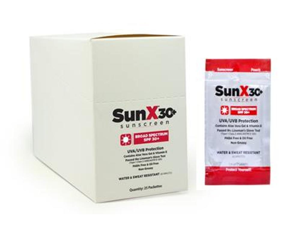 Coretex SUNX30+ Sunscreen Lotion Packs 25/box - SPF30+ - 71430 | eBay