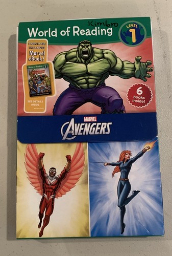 World of Reading Marvel Avengers Boxed Set: Level 1, 6 Books Inside | eBay