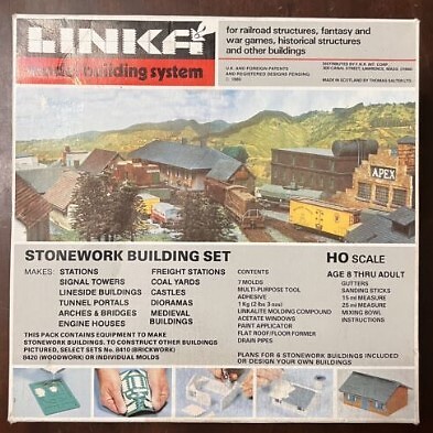 Linka 8415 HO Stonework Building Set | eBay
