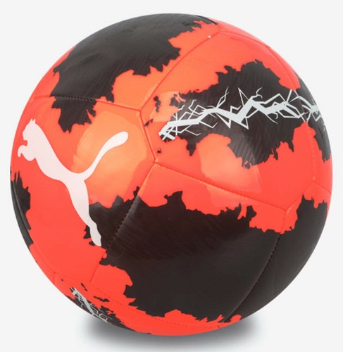 PUMA SPIN Round Soccer Ball Orange Football Futsal Training SZ5 Balls ...