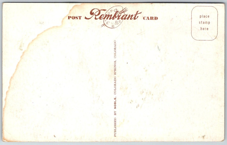 Gila Bend Arizona 1950s Greetings Postcard Shell Cave Cowboy On ...