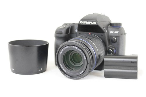 Olympus E-30 Zuiko 40-150Mm F4-5.6 Hood With Battery, Digital Single ...