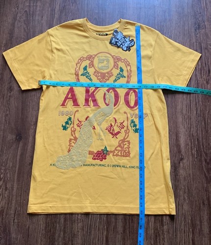 AKOO T Shirt 1980 VSOP Short Sleeve Gold Men’s Medium NWT | eBay