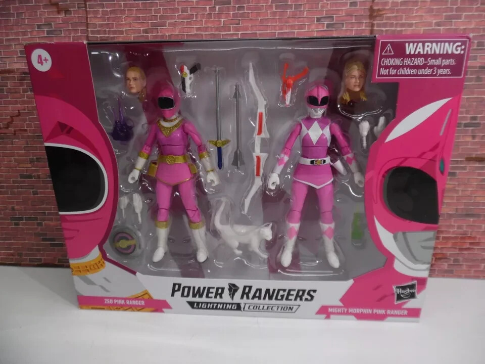 Power Rangers Lightning Pink Ranger 2 Pack Kat Catherine Sutherland 6 ...