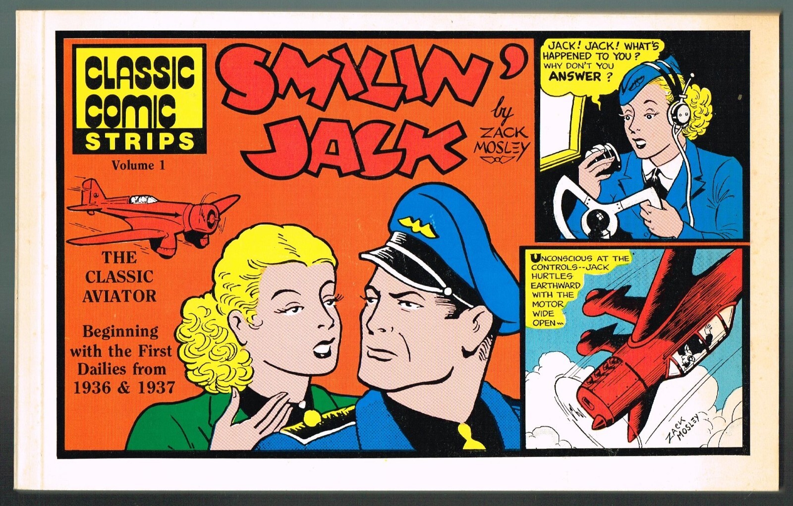 Smilin' Jack Classic Comic Strips book Volume 1 aviation | eBay