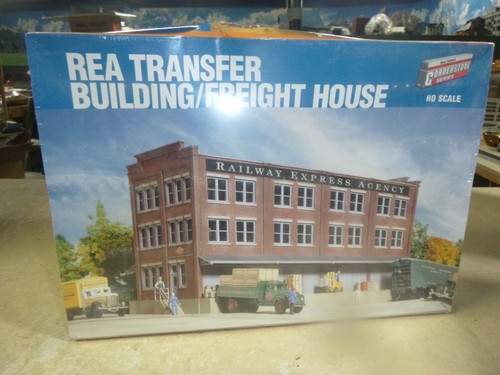HO-Walthers Cornerstone Building/Structure Kit REA Transfer Building ...