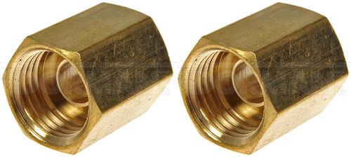 2x Dorman Tube End Fitting Nut 785-314D OE Solutions; 0.44 Inch Outer ...