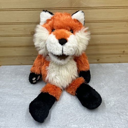 The Manhattan Toy Company Paw Rrifics Red Fox 15" Hand Puppet Plush Toy ...