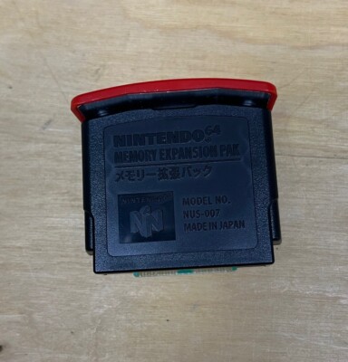 OEM Nintendo 64 Memory Expansion Pak Pack N64 Authentic, Clean, Tested ...