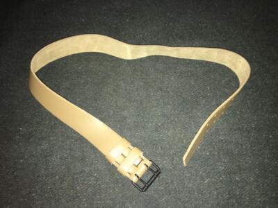 Original Genuine Issue Vintage French Army Tan Leather Uniform ...