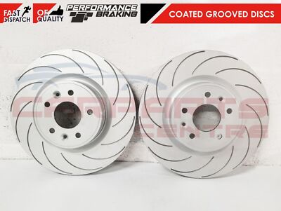 FOR MEGANE MK3 SPORT RS250 RS265 RS275 TROPHY FRONT COATED GROOVED ...