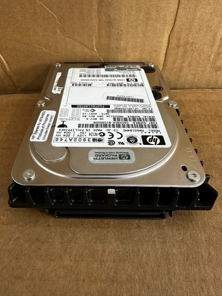 HP A6739-69002 18GB 80PIN 3.5" SCSI HDD 5065-7803 P1166-60000 P1166A ...