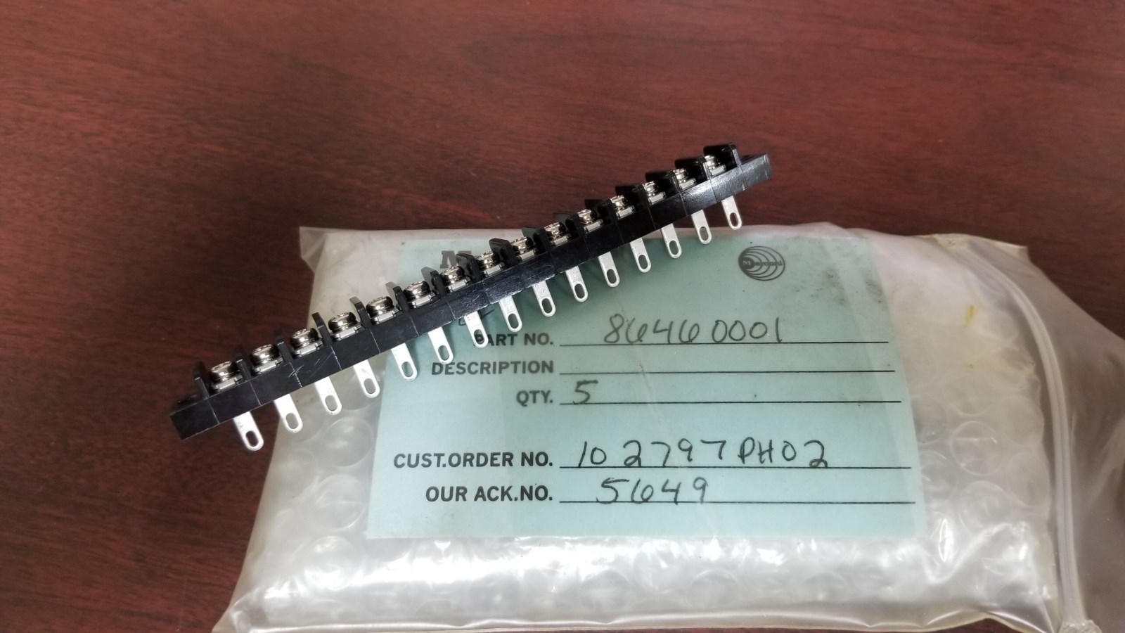 Marconi 86460001 Terminal Block NEW! | eBay