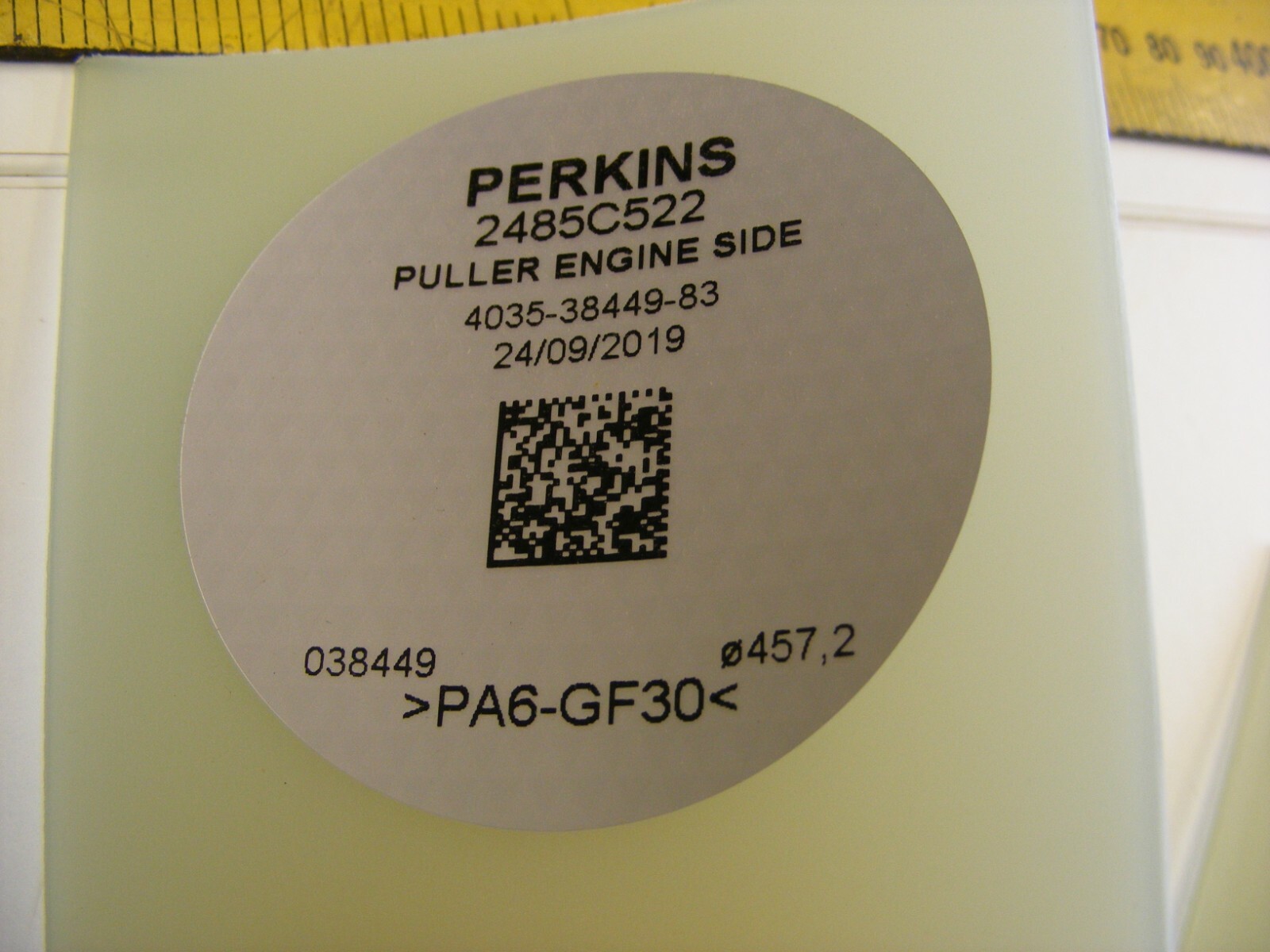 Genuine Perkins Fan Blade Cooling fan Puller NL range 2485C522 Only £83 ...