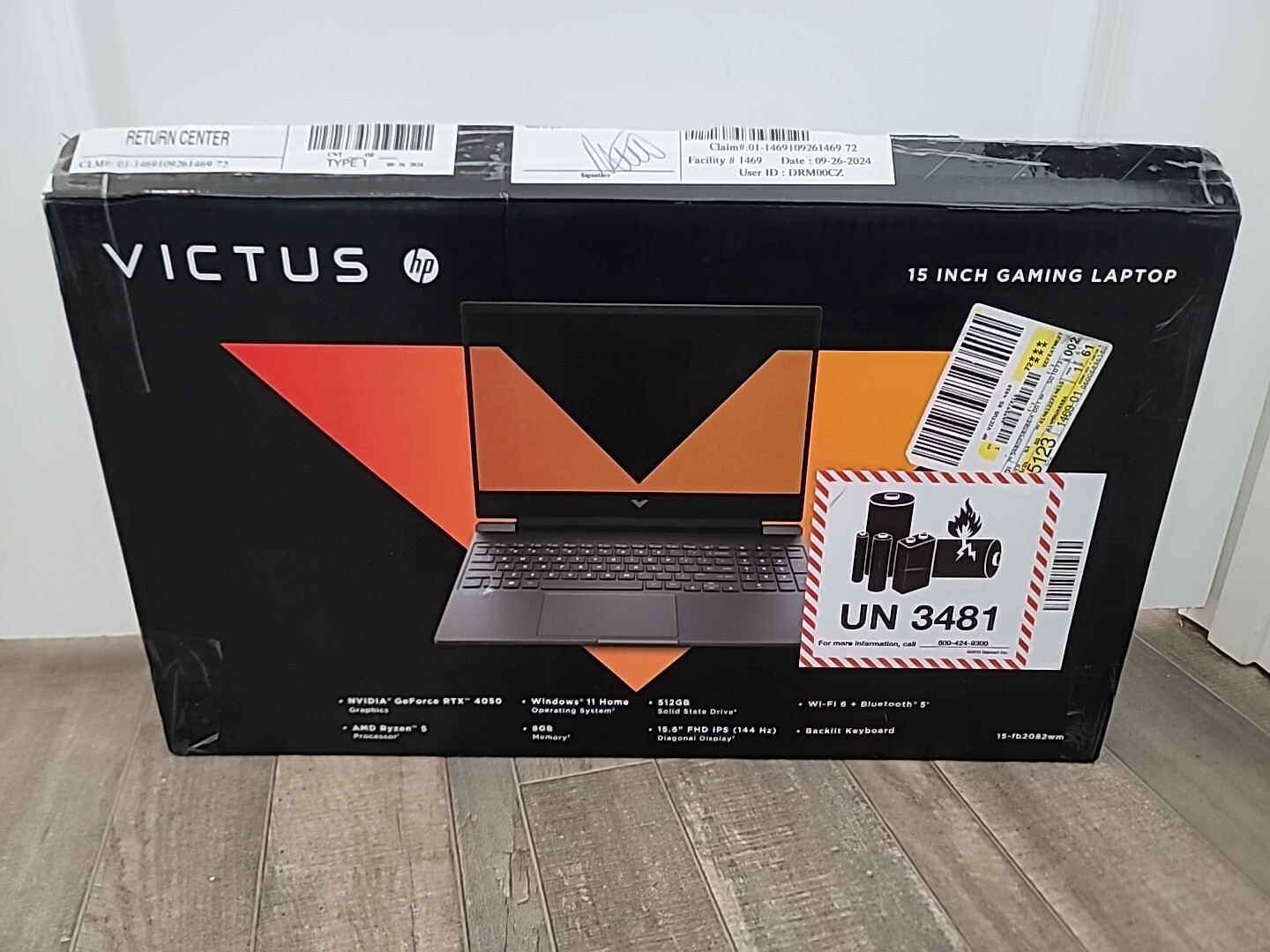 HP Victus R5 4050 15.6 inch 144Hz Gaming Laptop