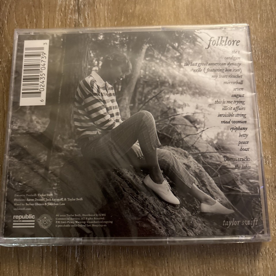 Taylor Swift *Rare* Folklore Target Exclusive Misprint CD | eBay