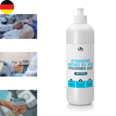 UB Gel - Hyaluron Ultraschallgel Für Ultraschallgerät – Naturel ...
