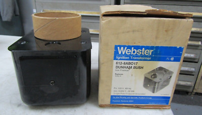 💥NEW WEBSTER DUNHAM BUSH IGNITION TRANSFORMER 612-8AB017 | eBay