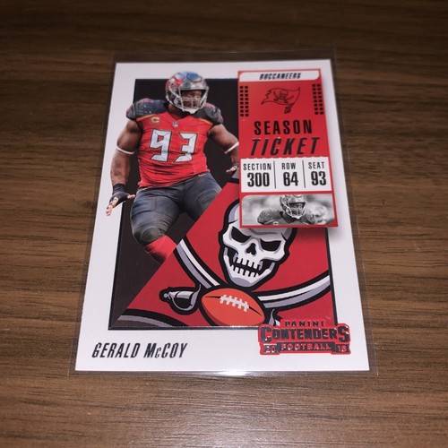 gerald mccoy Panini 2018 NFL Bucs Football Card #9 | eBay