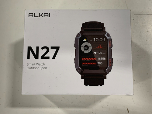 ALKAI N27 Smart Watch Outdoor Sport, Black | eBay