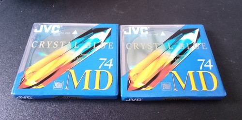 2 JVC Crystal Blue mini discs in original unopened packaging | eBay UK