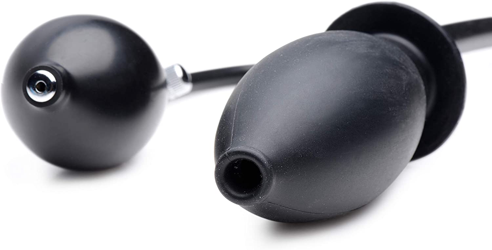 Inflatable Enema Plug, Reusable Latex Free Silicone Enema with Hand ...