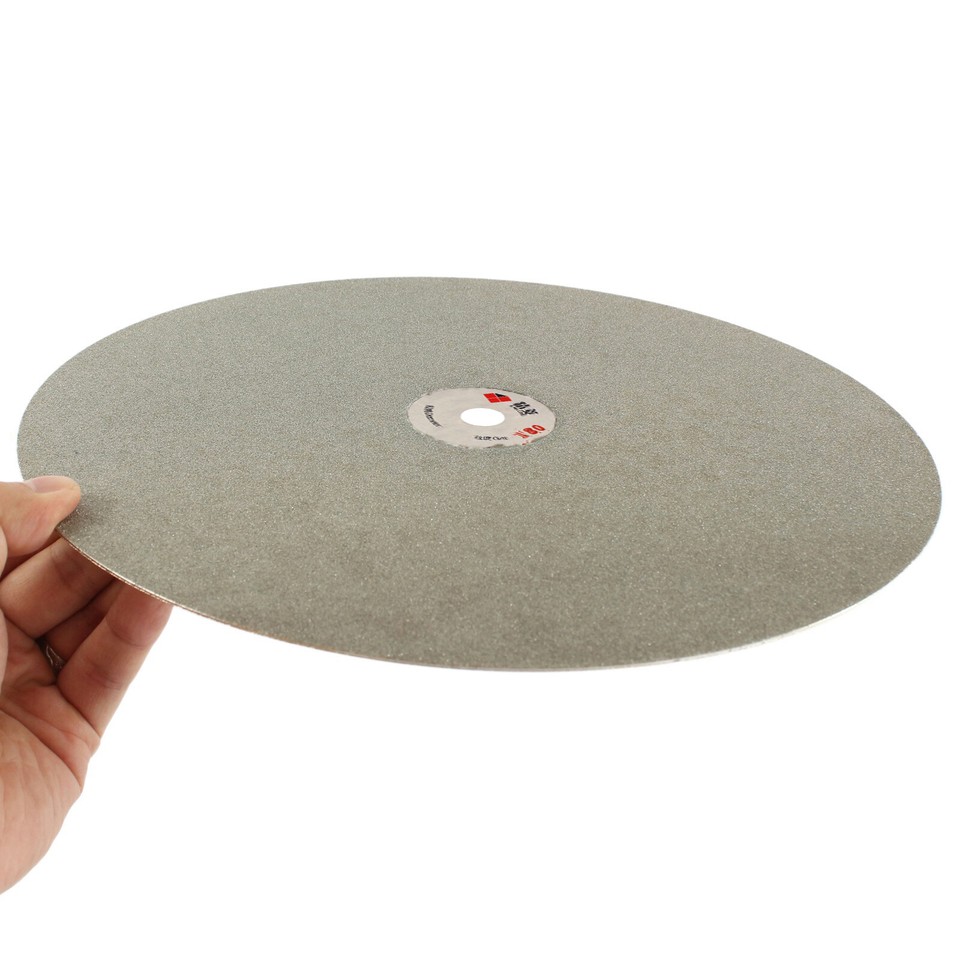 12" inch Diamond Grinding Disc Grit 46-2000 Flat Lap Disk Abrasive ...