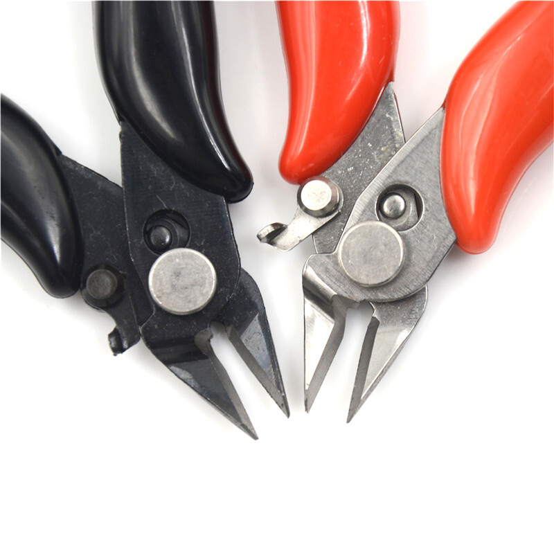 Mini Diagonal Side Cutting 3.5" Sharp Pliers Cable Wire Cutter Repair ...