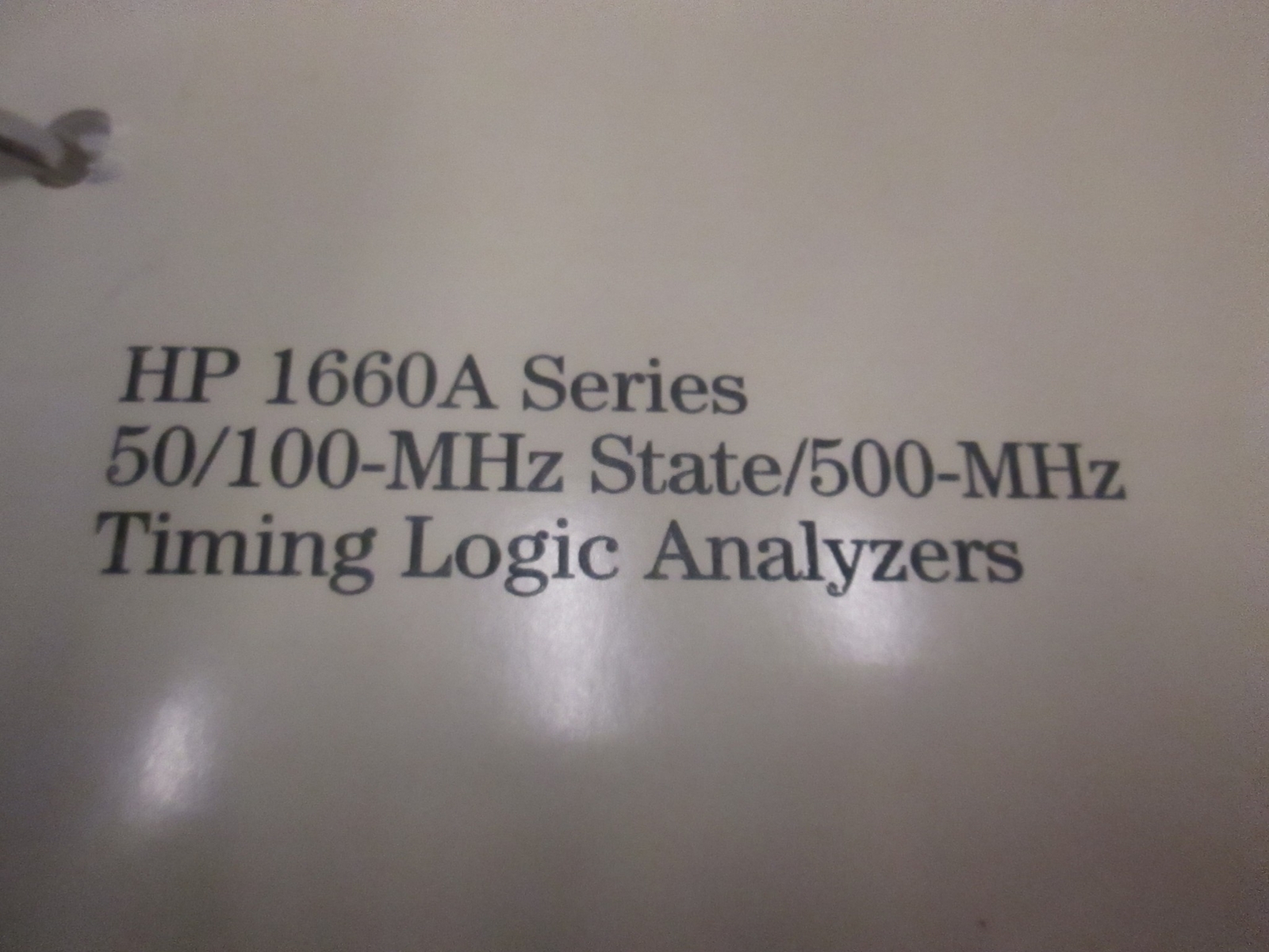HP Agilent Keysight 1660A Logic Analyzer 1 for sale online | eBay