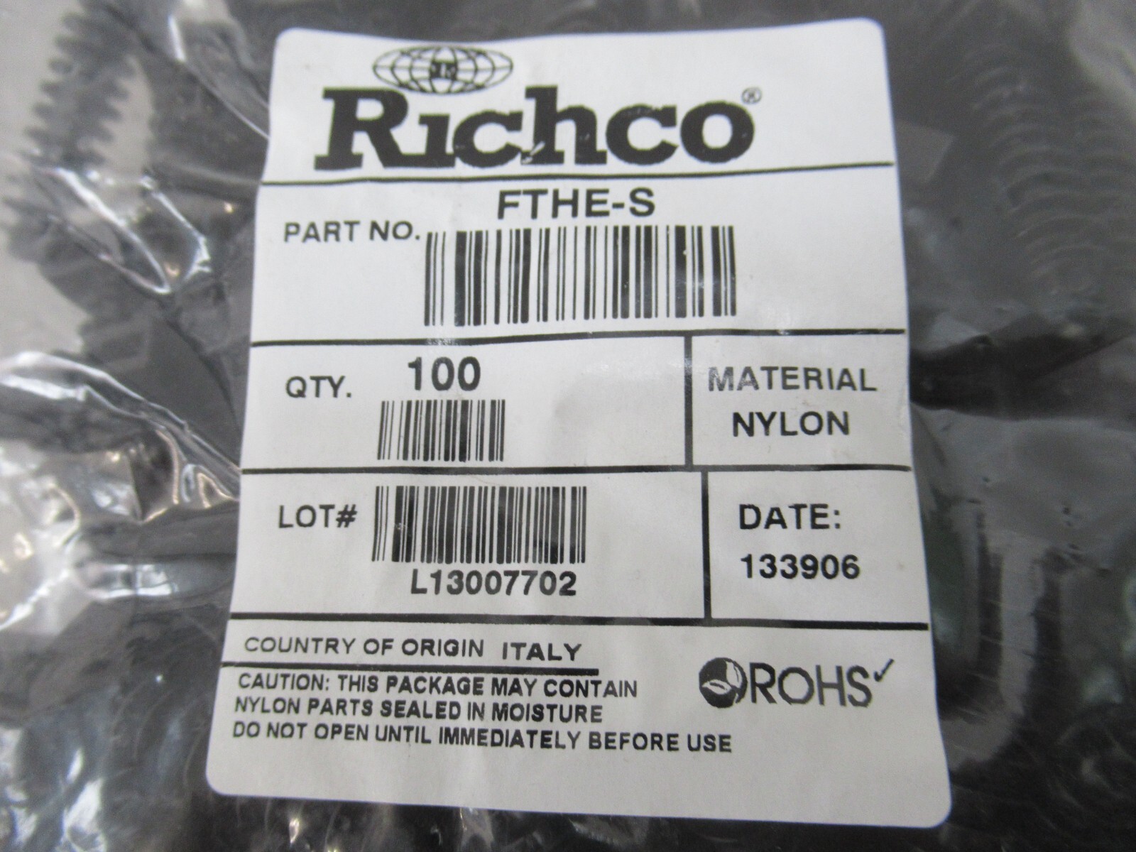 Richco FTH-31-01 for sale online | eBay