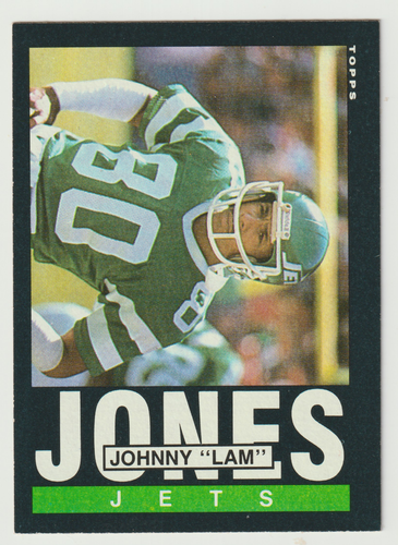 1985 Topps #340 - JOHNNY 'LAM' JONES | eBay