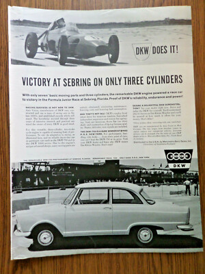 1960 DKW 750 by Mercedes-Benz Ad Remarkable DKW from Sebring Florida | eBay