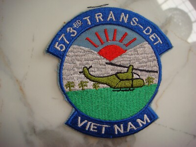 US 573rd HELICOPTER TRANSPORT DETACHMENT " LOADMASTER "" VIETNAM WAR ...
