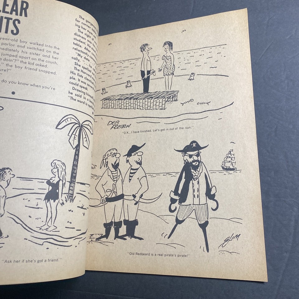 1967 Cartoon Laughs Risqué Humor and Cartoon Magazine - Vol. 6 No. 6 ...