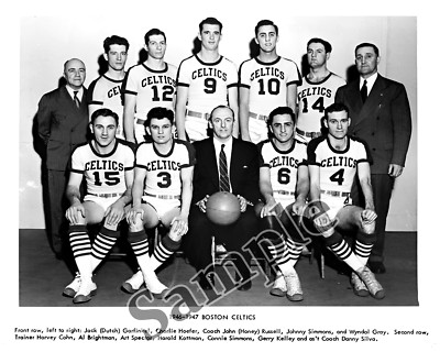 NBA BAA 1946 47 Boston Celtics Inaugural Season Team Pic 8 X 10 Photo ...