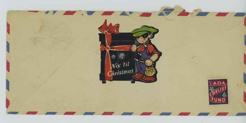 Air Mail Envelope Minneapolis, Minn 12/22/1937 with Xmas Seals | eBay