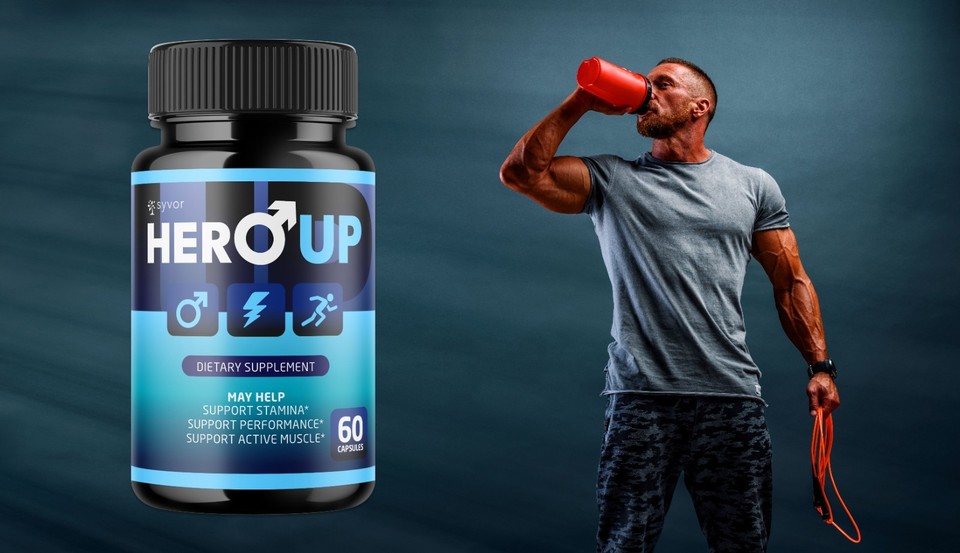 (5 Pack) Hero Up for Men Advanced Max Formula Vitamin Supplement 300 ...