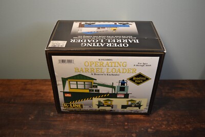 K Line Electric Trains Reading Co Operating Barrel Loader K-0124 RDG ...