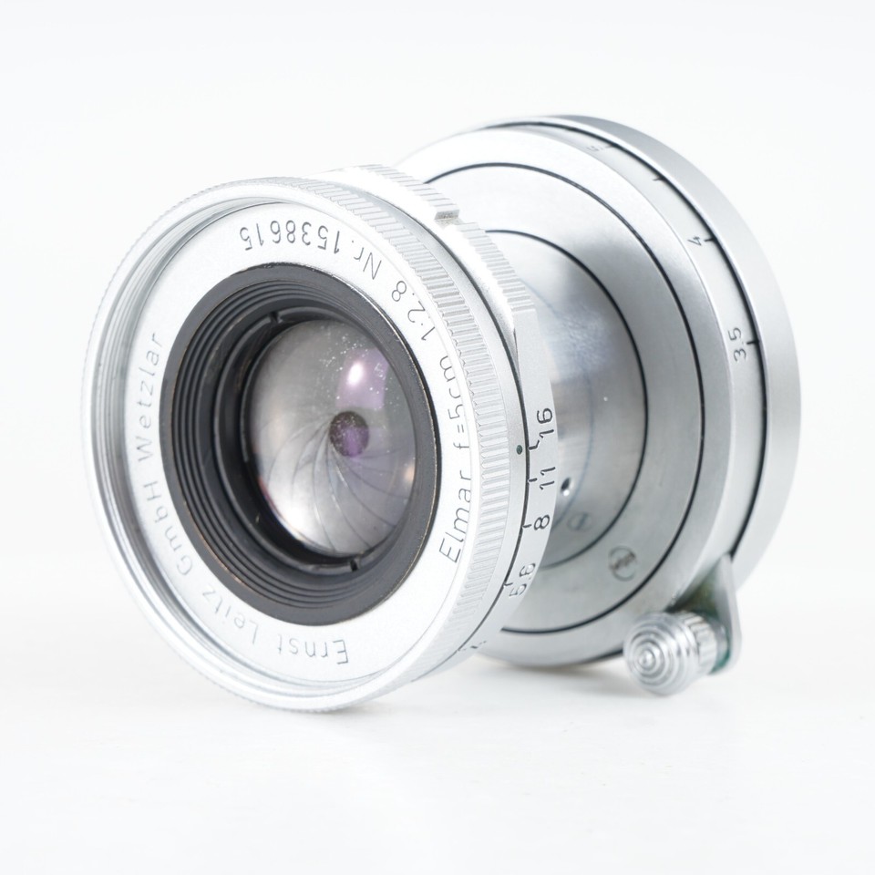 :Leica Elmar 50mm f/2.8 Collapsible E39 "Steel Wool" Edition L39 LTM ...