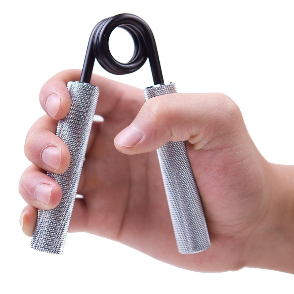 Metal Heavy Strength Exercise Gripper Hand Grippers Grip Forearm Wrist ...