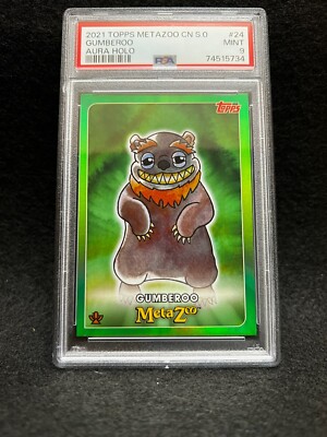 MetaZoo GUMBEROO #24 (Topps Holo Aura Cryptid Nation) PSA 9 | eBay