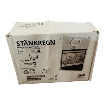 Ikea STÄNKREGN LED ring lamp, for Laptop dimmable/Touch, turquoise ...