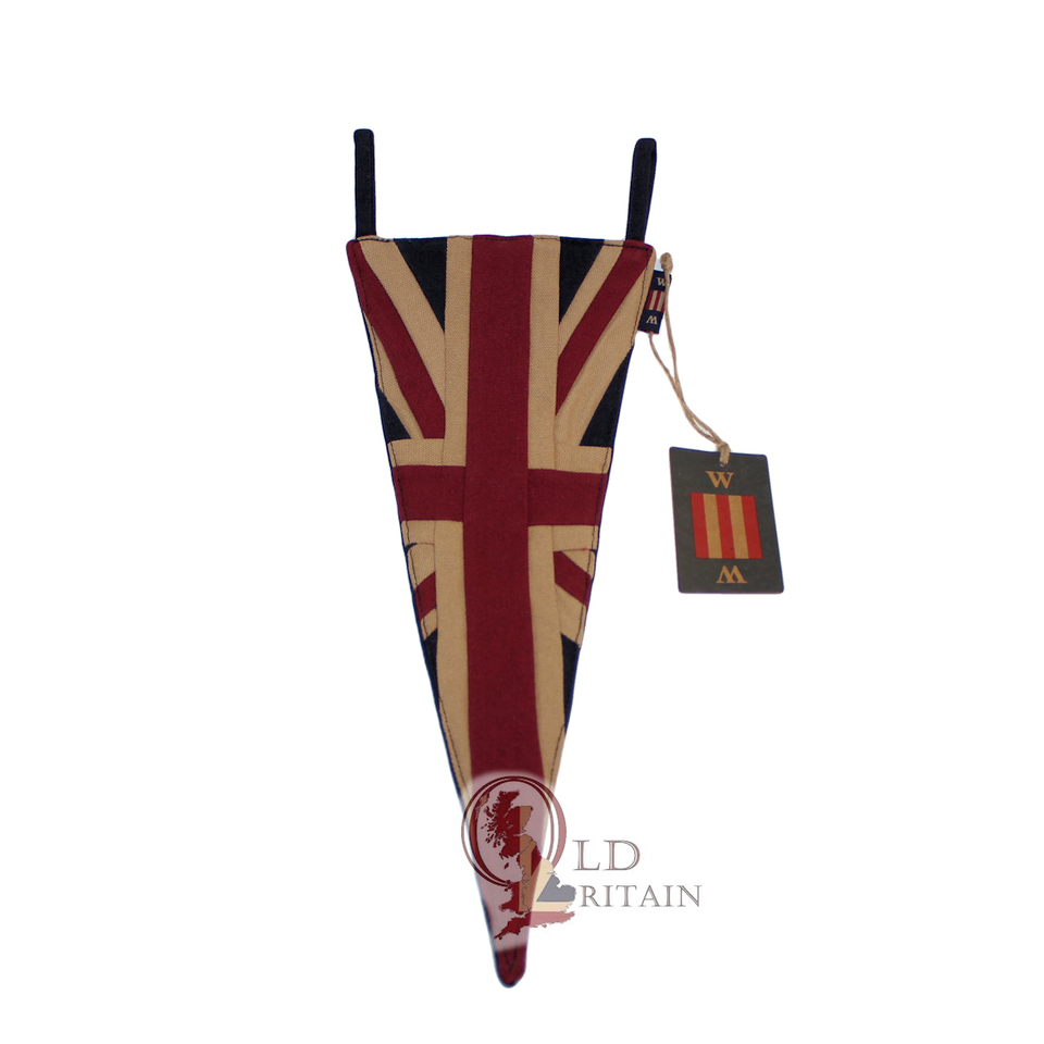 Union Jack Mini Pennant Flag - Truck Van Bulkhead or Home Bunting ...