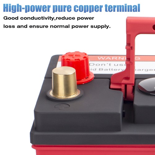 46B24R 40Ah 850CCA Lithium Iron Phosphate Battery LiFePO4 for Yuasa HJ ...