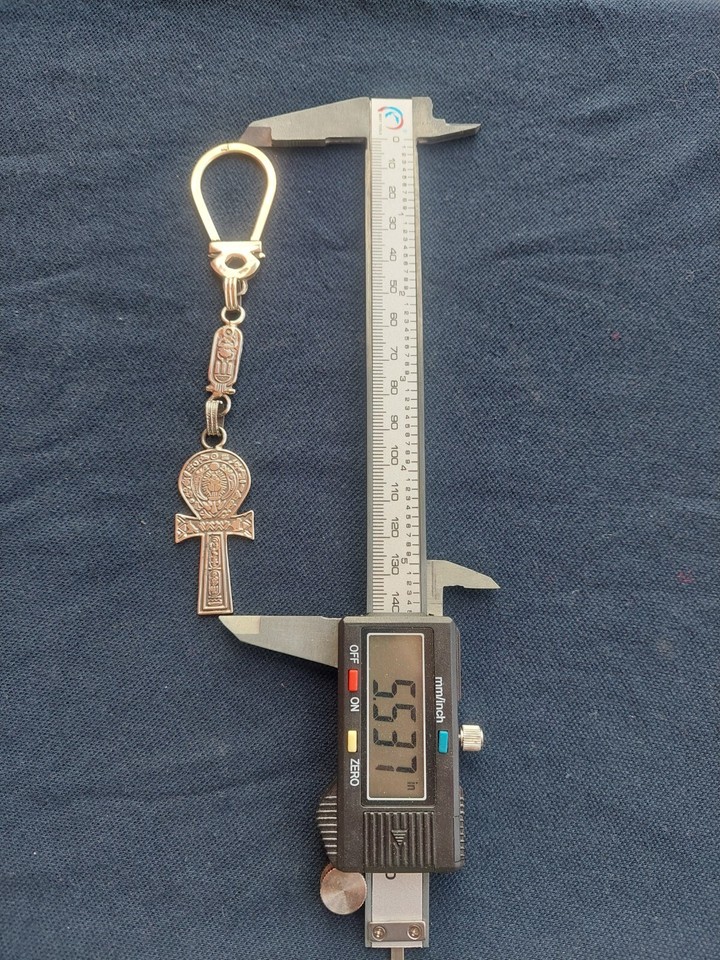 Anckh key of life silver 800 key holder pharaonic style 100 % Egyptian ...