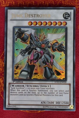 YuGiOh x1 Junk Destroyer Ultra Rare 5DS3-EN039 NM 1st Ed | eBay